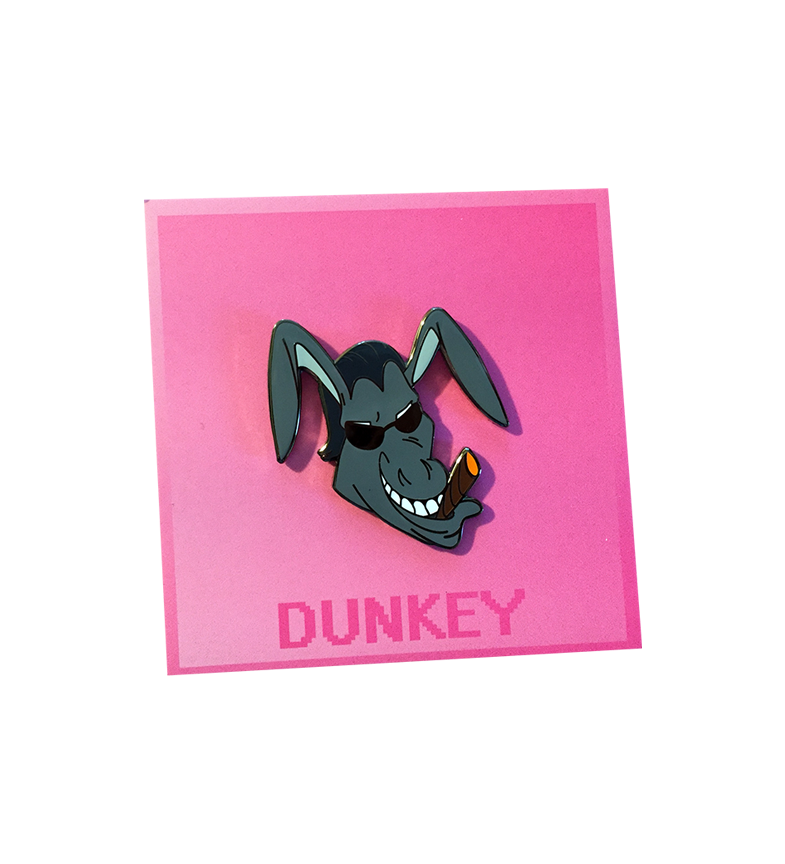 Dunkey Pin Set – Dunkey's Castle